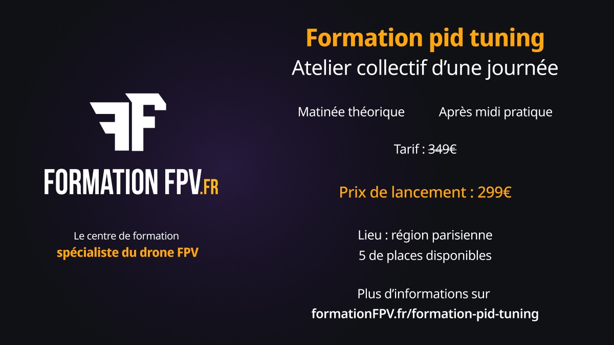 Formation PID tuning et filtres - Workshop Collectif - Formation FPV